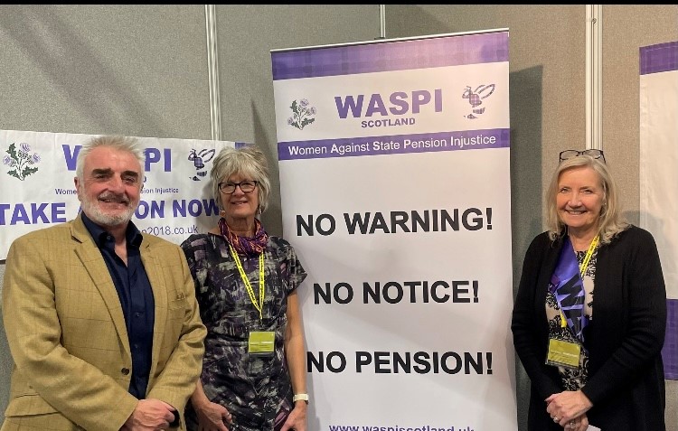 WASPI update and advice event Friday 26th April - Tommy Sheppard